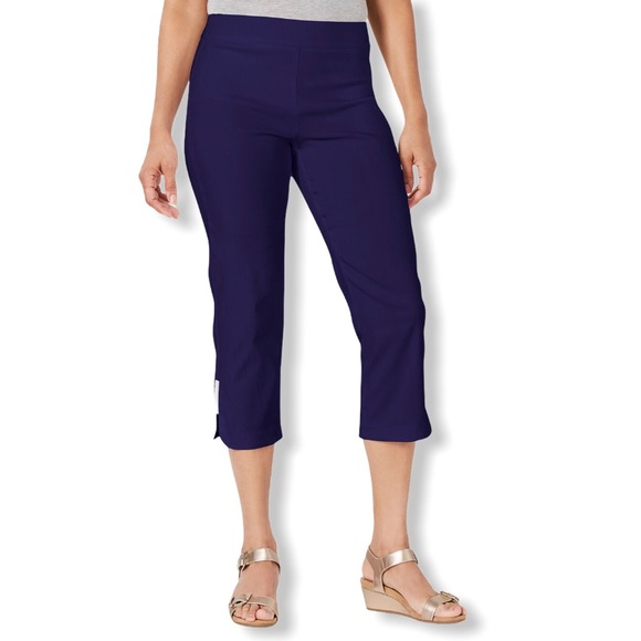 JM Collection | Pants & Jumpsuits | Jm Collection Petite Embellishedhem ...